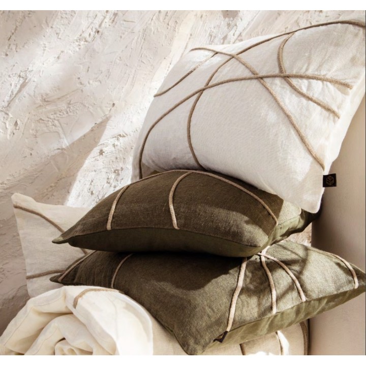 Coussin en lin BODRUM du linge de maison Haomy / Harmony Textile