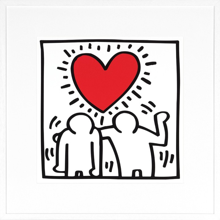 TABLEAU KEITH HARING - 1983