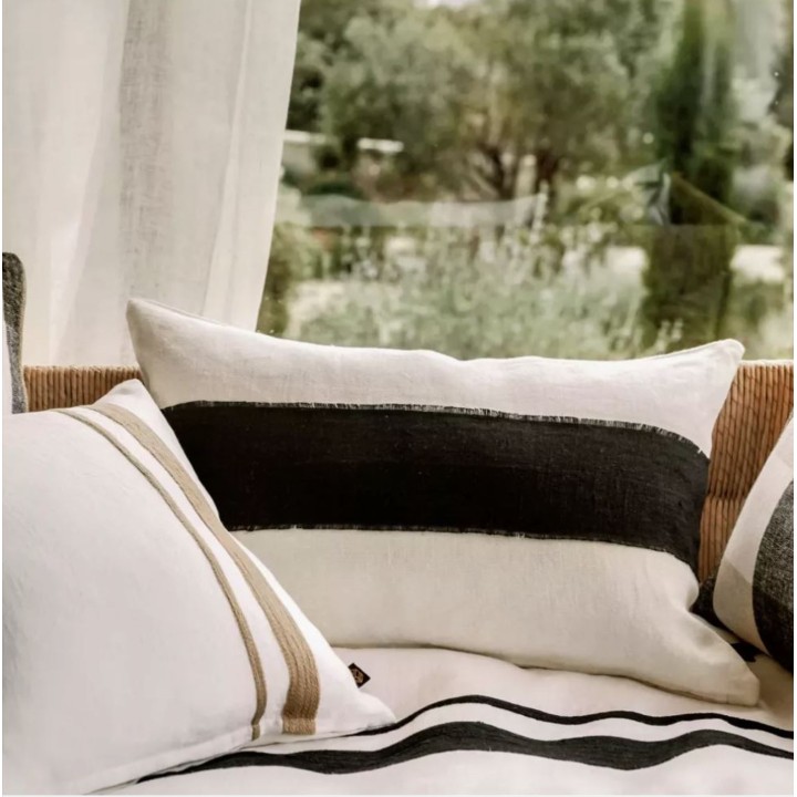 Coussin Lin CORK du linge de maison Haomy / Harmony Textile